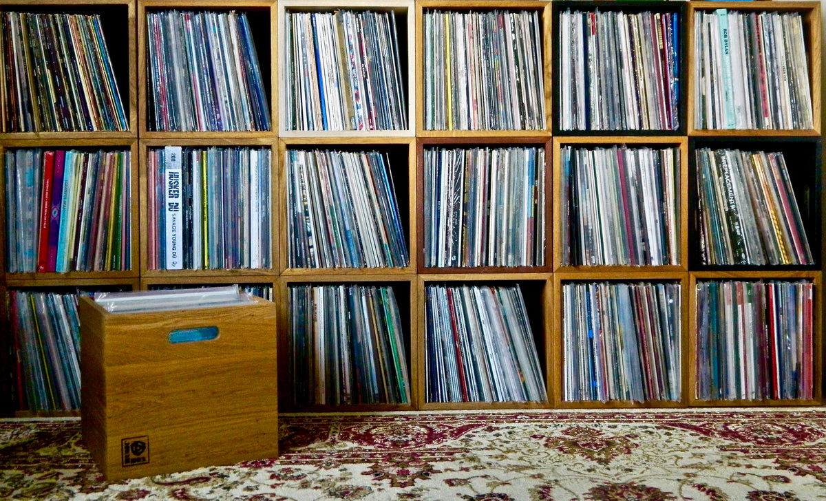 Vinyl Record Storage Collection – Music Box Designs